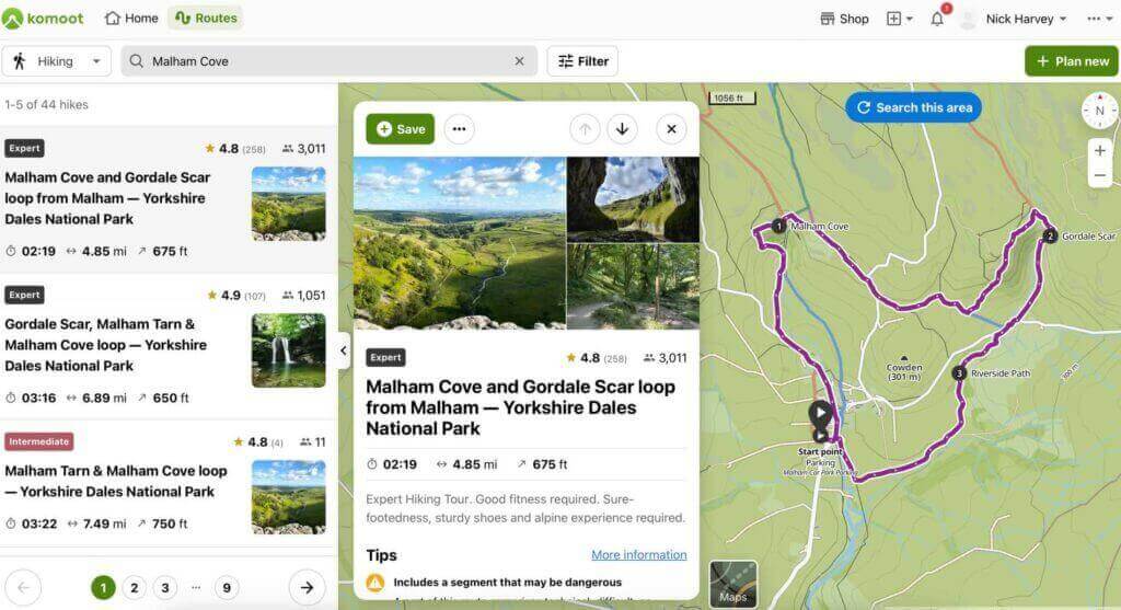 Malham Cove, Janet's Foss and Gordale Scar Loop